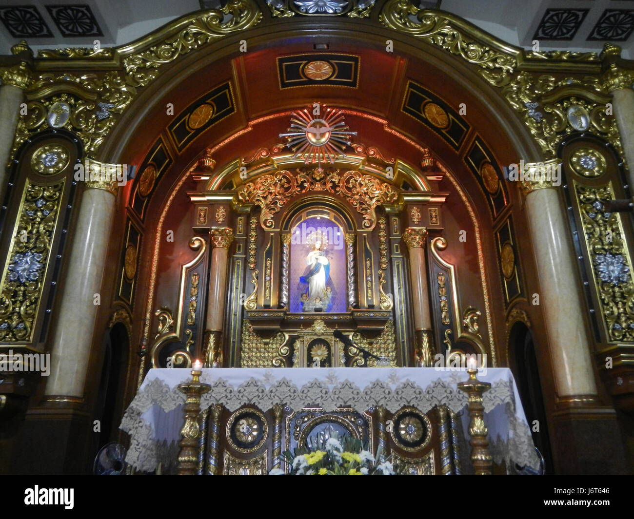 This image shows the Immaculate Conception Parish Church on Bayan ...