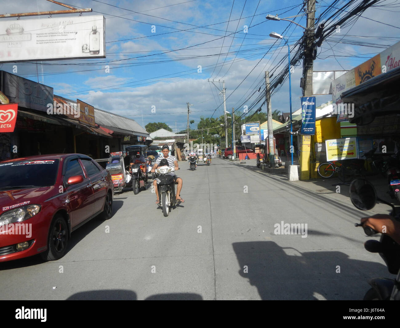 This image shows the farm-to-market roads in Poblacion Town Proper ...