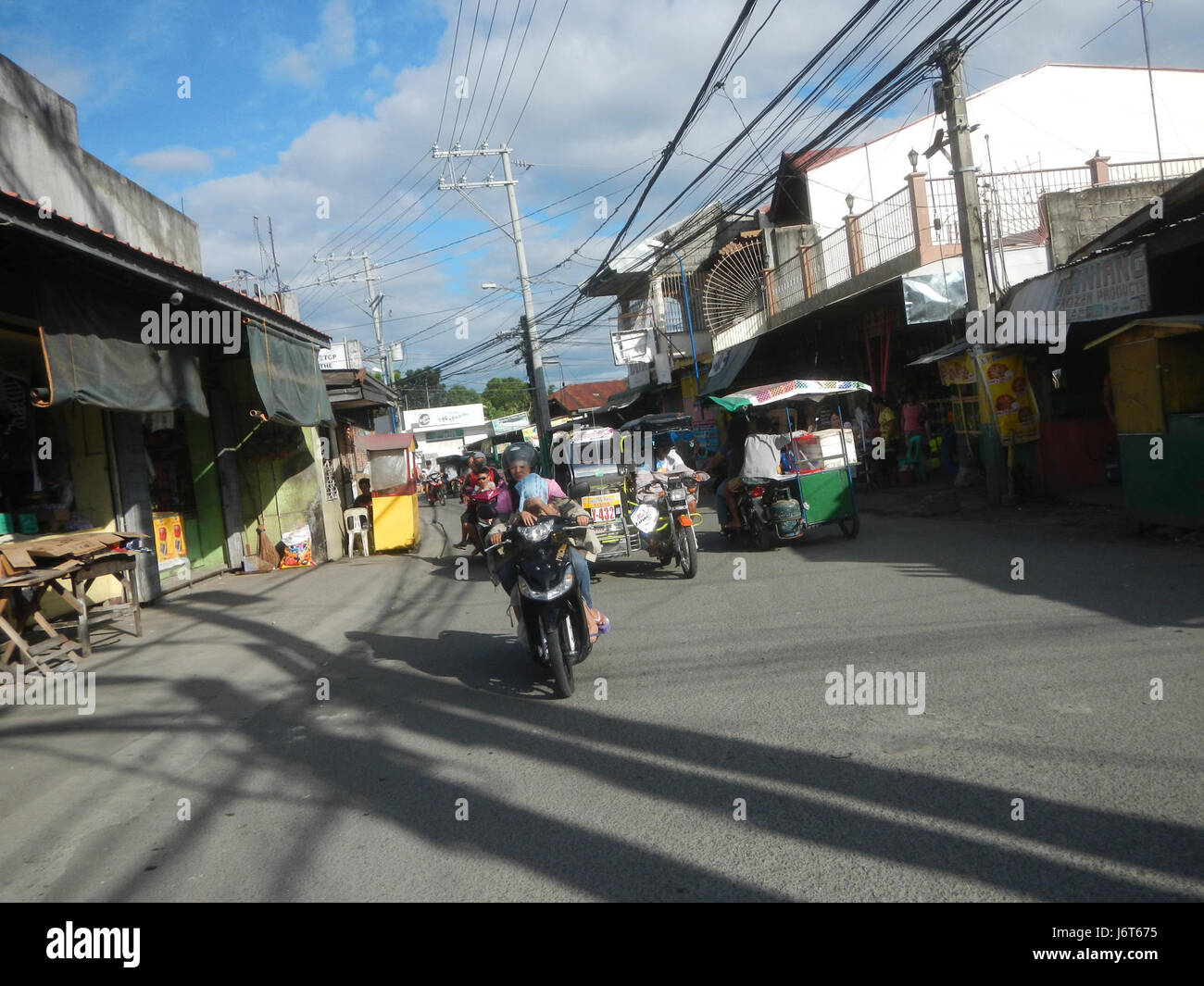 A map showing the layout of the Poblacion Town Proper in Concepcion ...