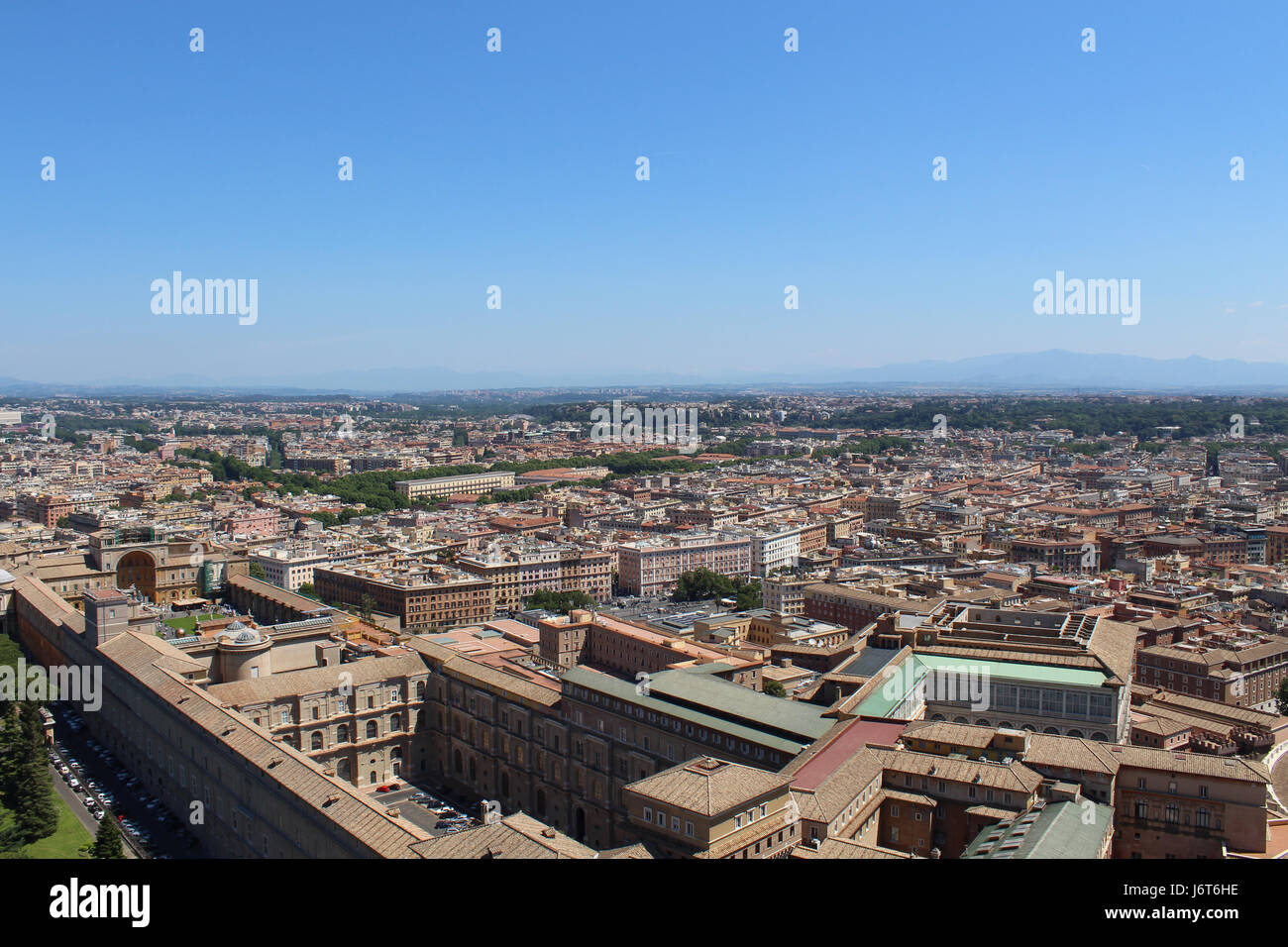 Rome from above Stock Photo - Alamy
