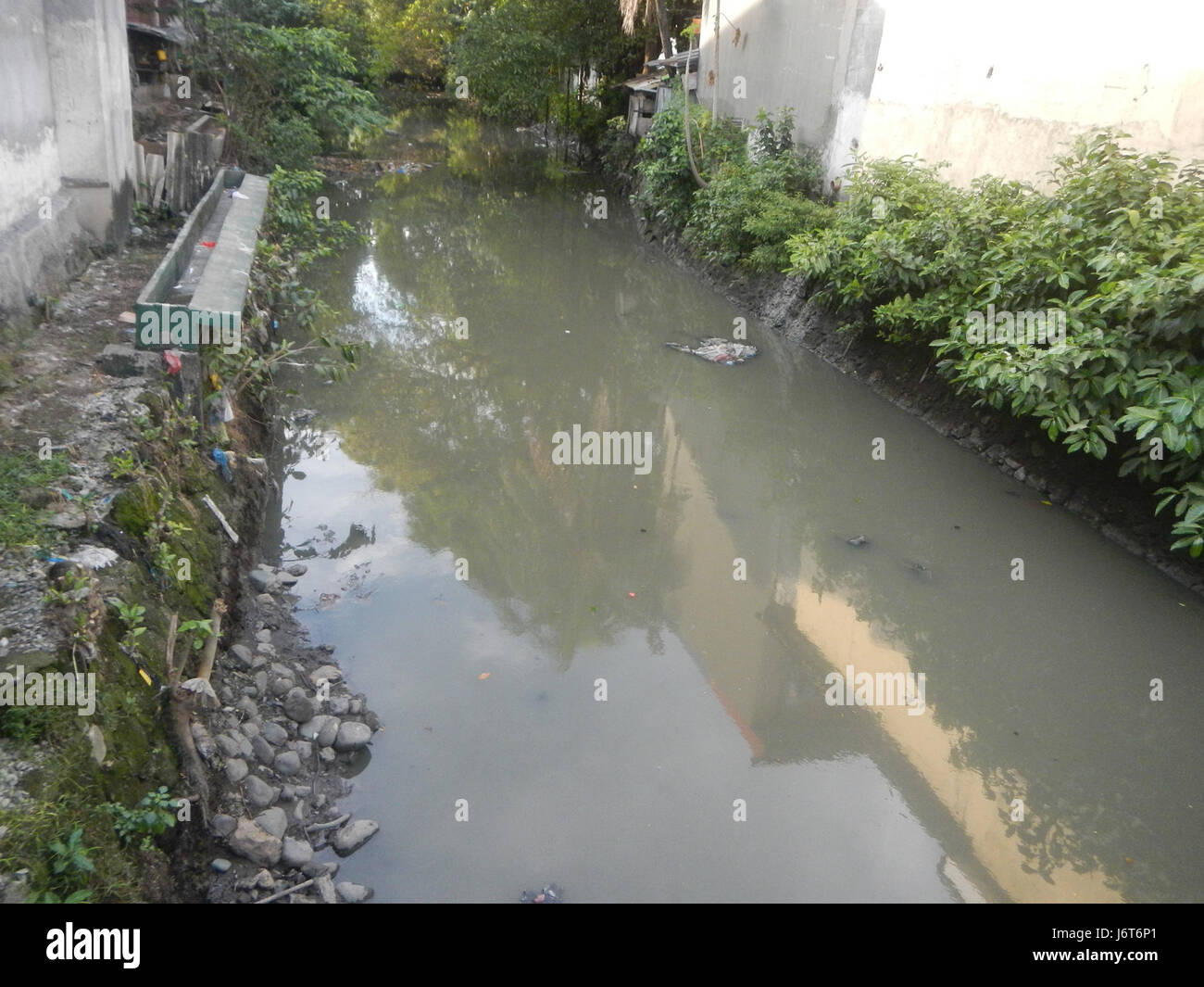 This image shows General Kalentong Street Bridge over a creek in ...