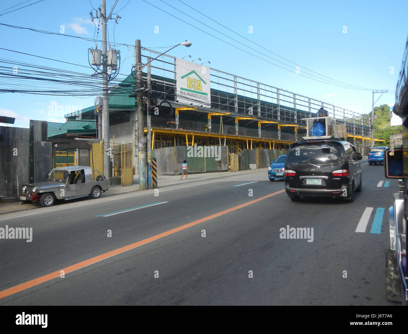 This image shows an aerial view or map of the Barangays Mambugan ...