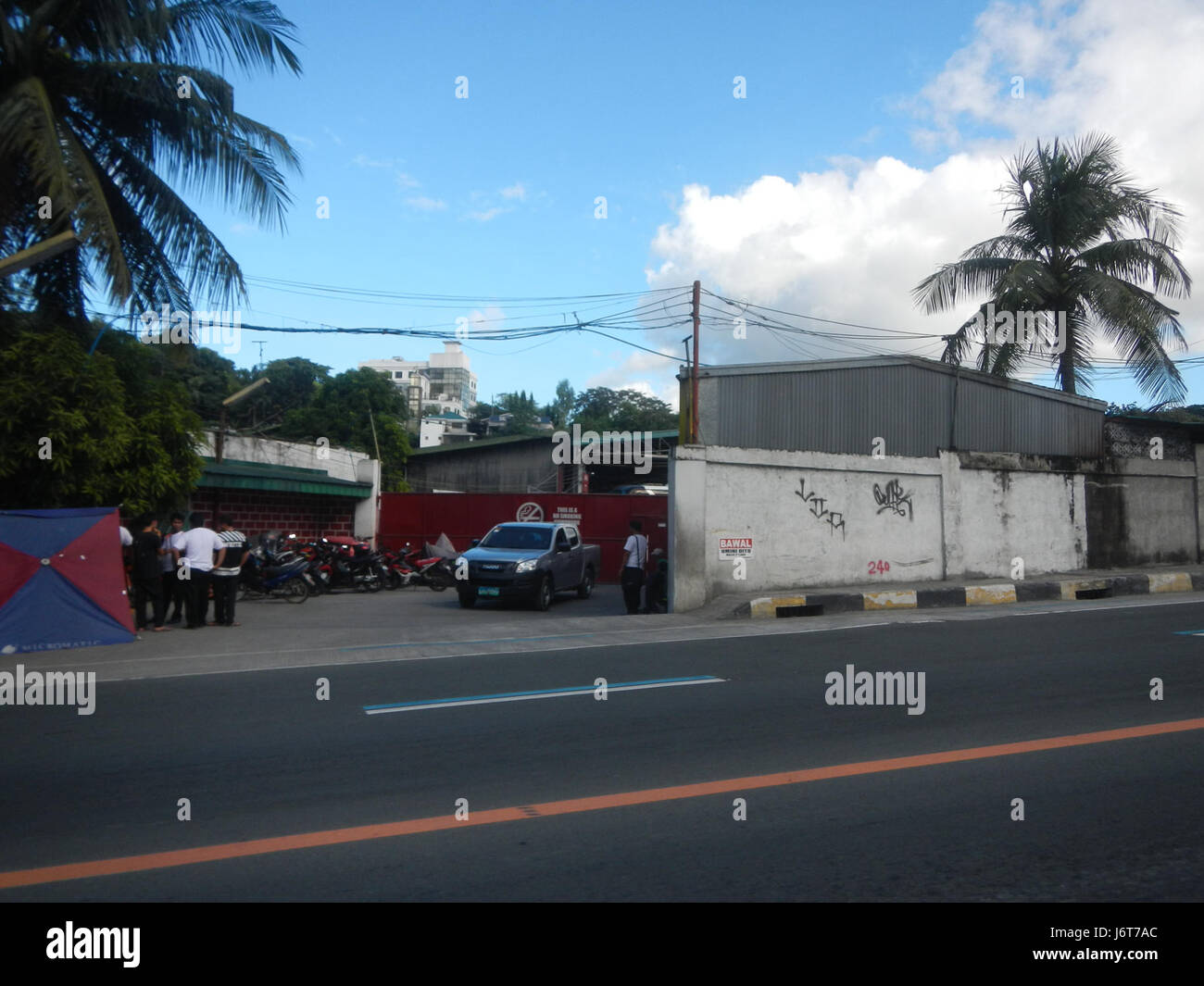 The area of Barangays Mambugan and Mayamot in Antipolo City, located ...