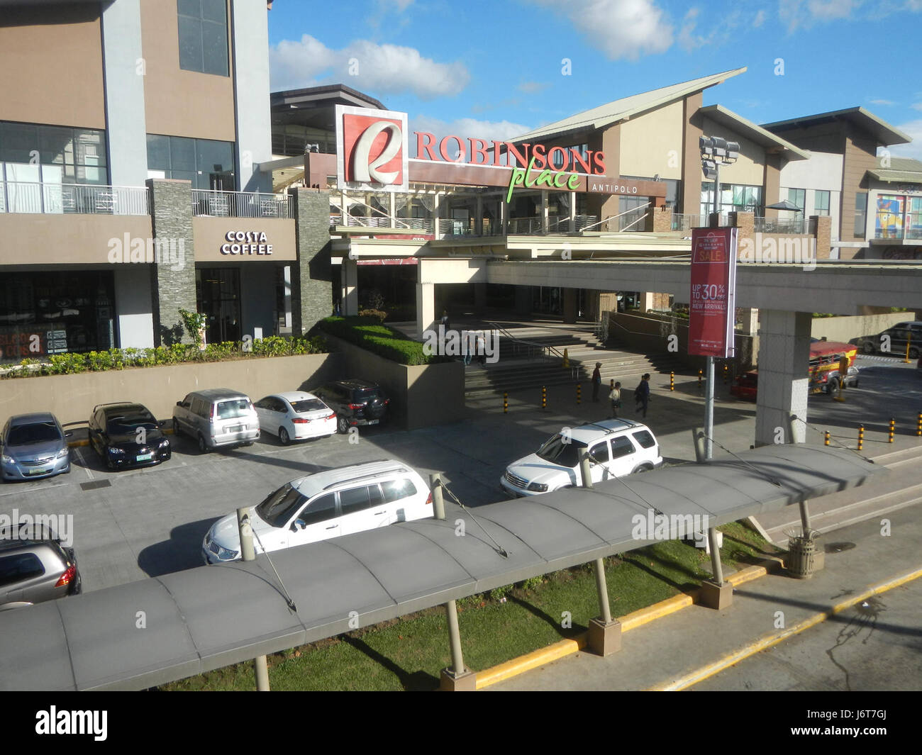 This image captures the Robinsons Place Antipolo transport terminal ...