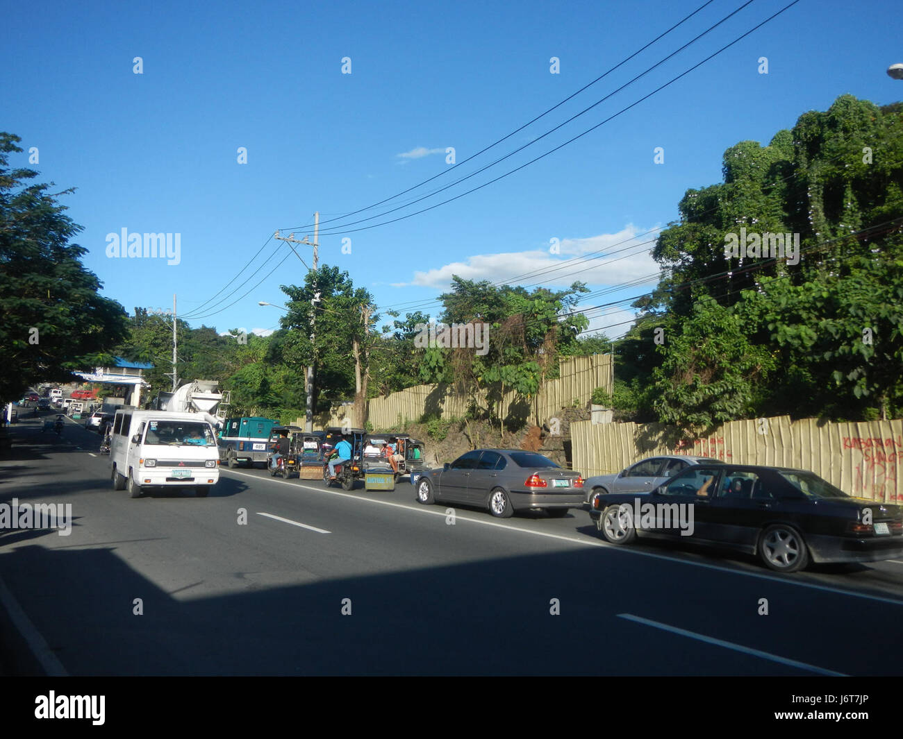 0667 Barangays Dela Paz Santa Cruz Antipolo Sumulong Highway 17 Stock ...