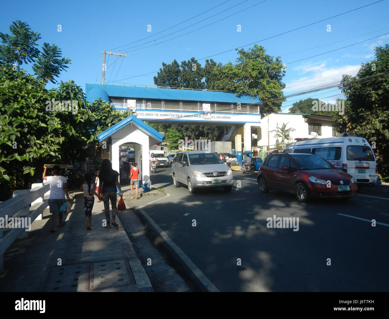 A reference to the Barangays Dela Paz and Santa Cruz in Antipolo ...