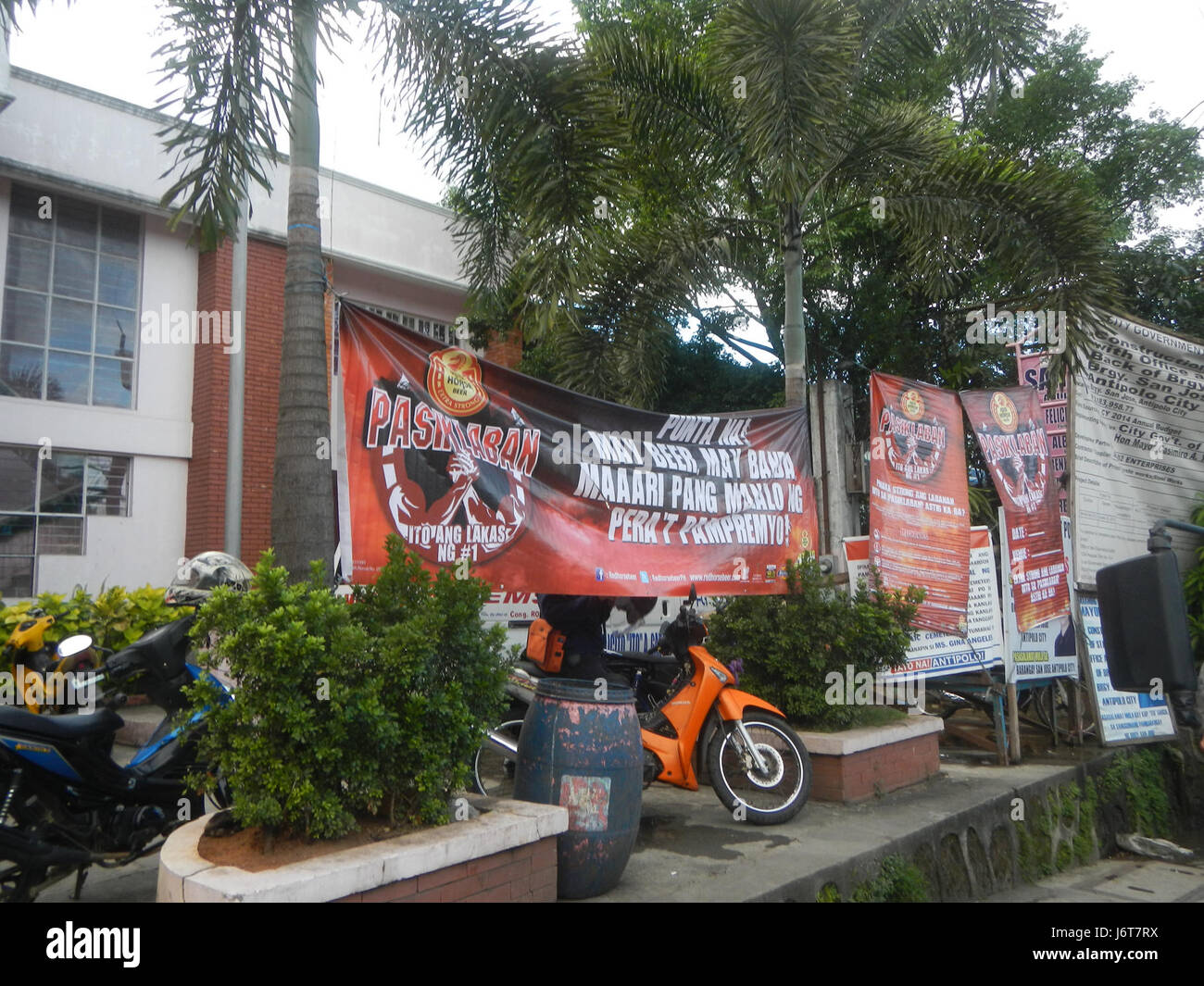 This map references the Barangays of San Isidro, San Jose, and Dalig ...