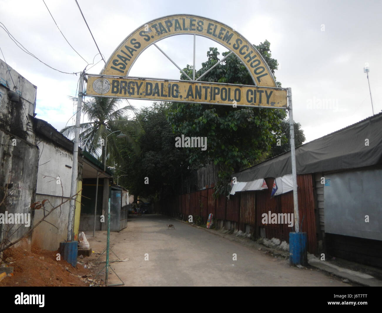 This entry likely refers to a map or overview of Barangays San Jose and ...