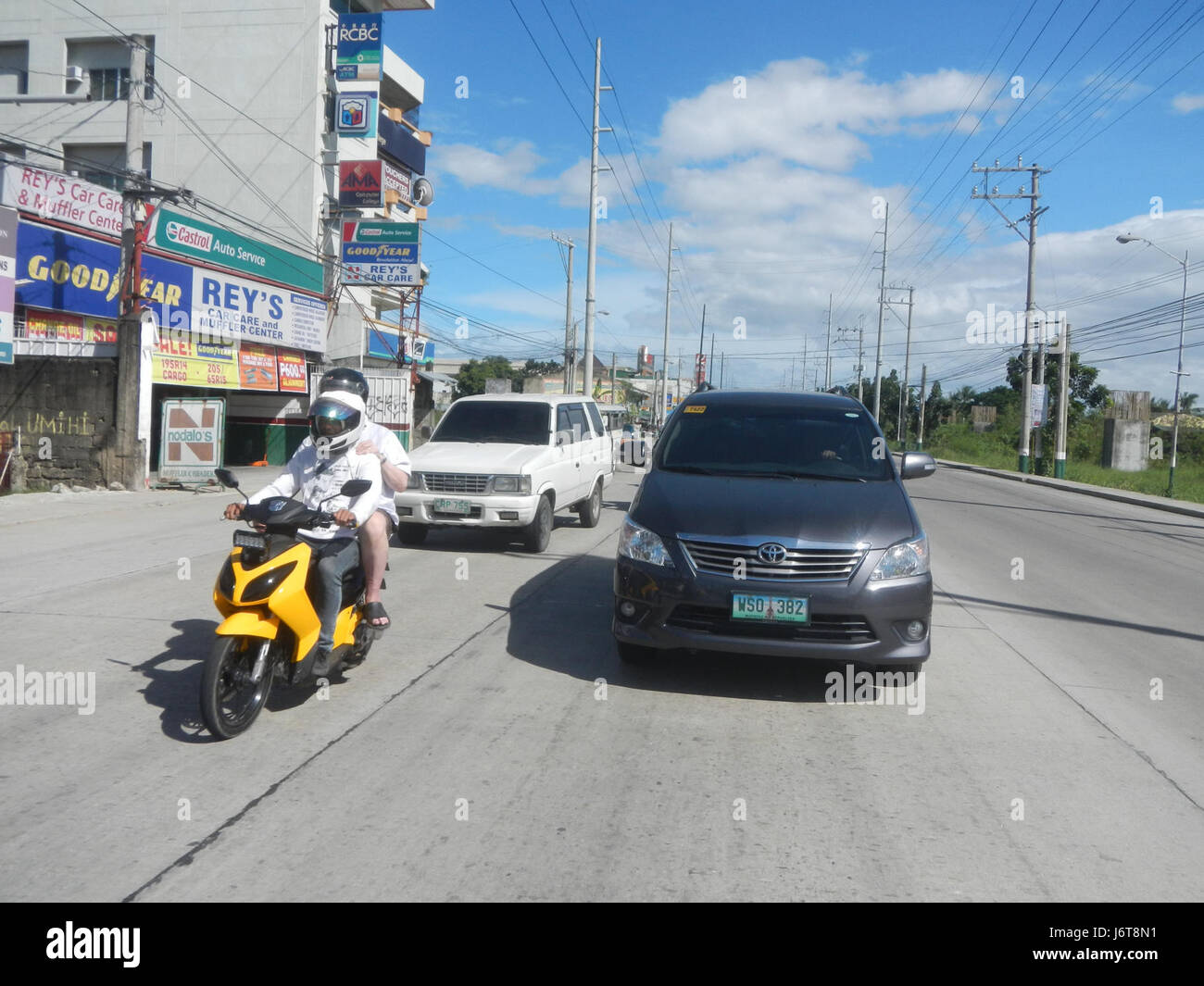 This image depicts the MacArthur Highway in the Bulacan province of the ...