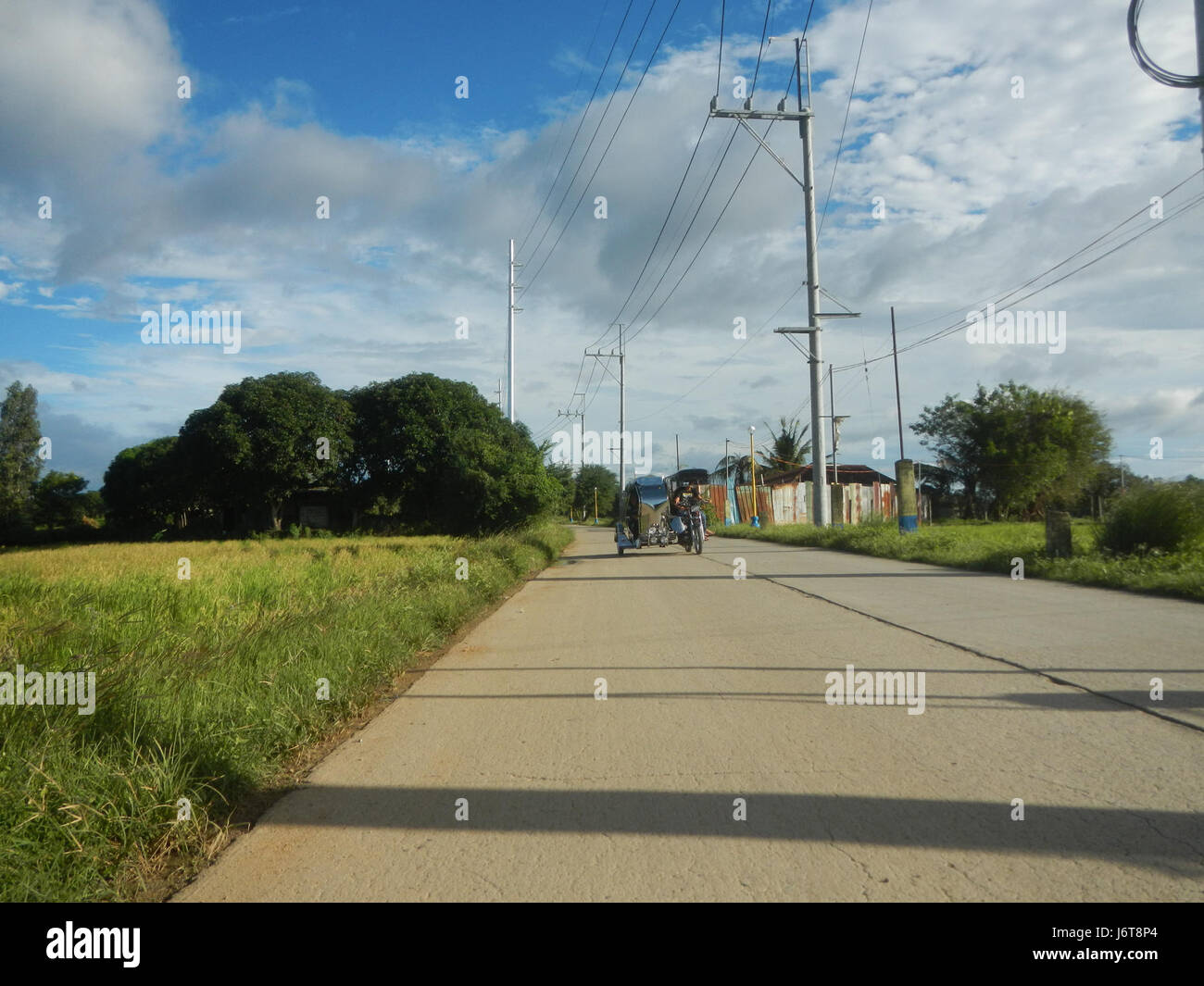 This photograph captures the rural landscape of San Rafael, Bulacan ...
