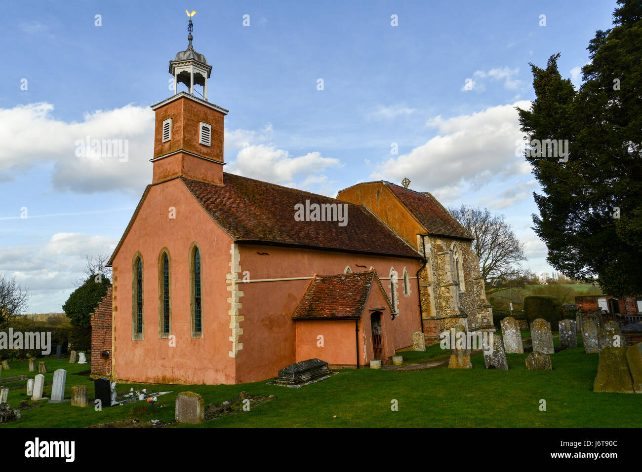 St Mary the Virgin - Tilty Parish Church, Essex Stock Photo - Alamy