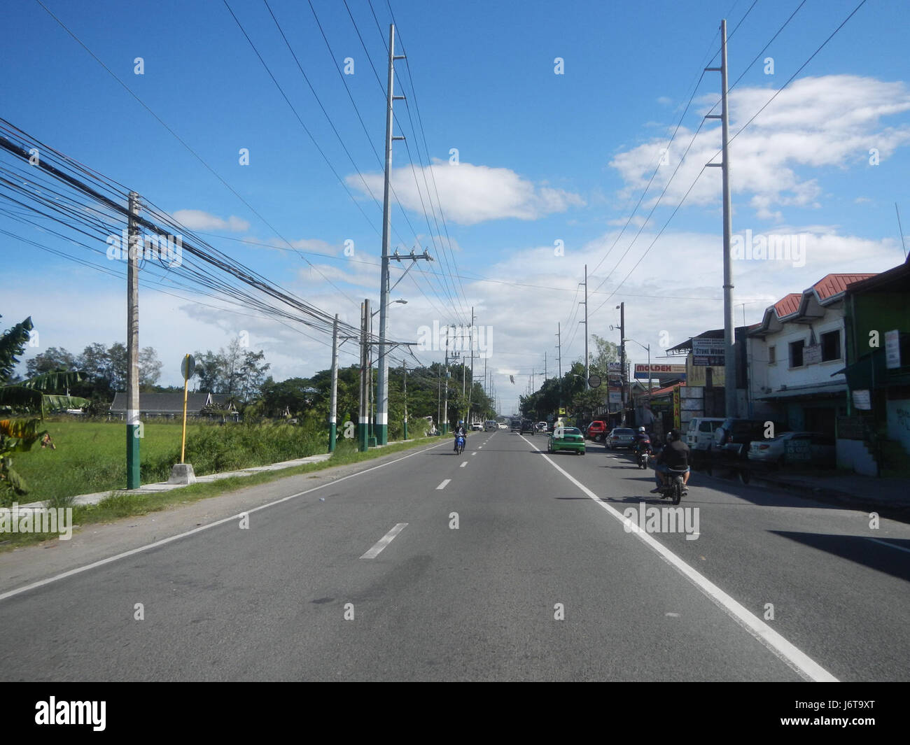 This reference indicates a section of MacArthur Highway in the areas of ...