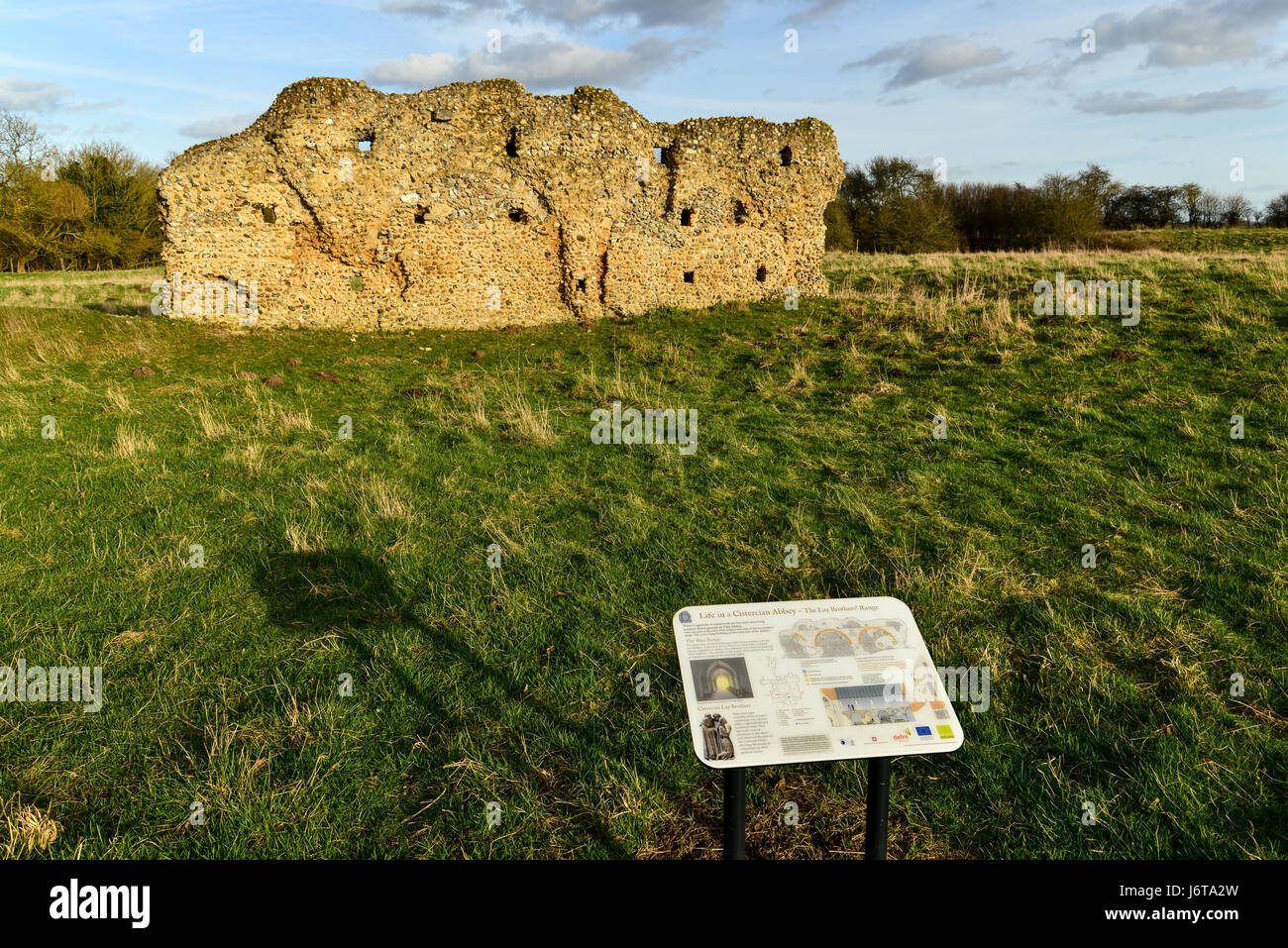 Tilty Abbey Ruins, Tilty, Essex Stock Photo - Alamy