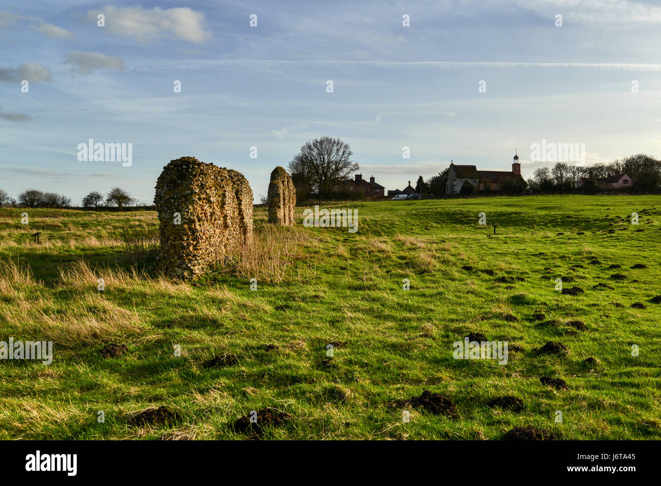 Tilty Abbey Ruins, Tilty, Essex Stock Photo - Alamy