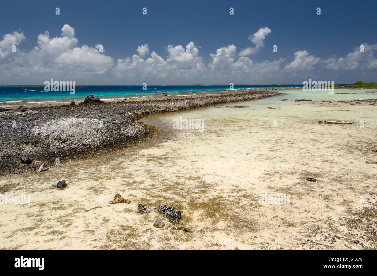 Bird Island, Tikehau, Tuamotu Archipelago, French Polynesia Stock Photo ...