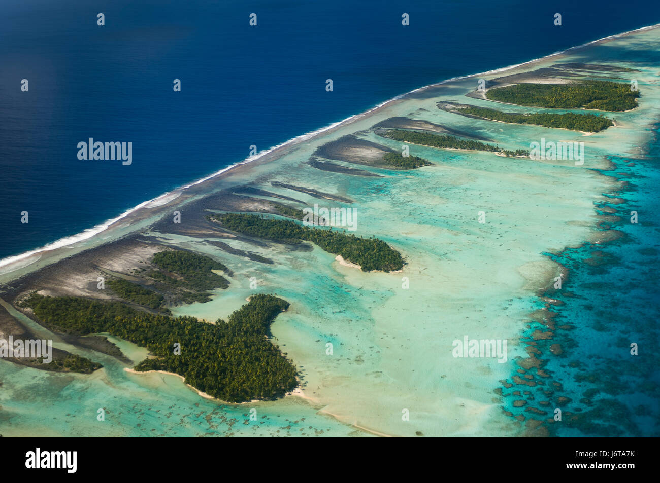 Rangiroa aerial hi-res stock photography and images - Alamy