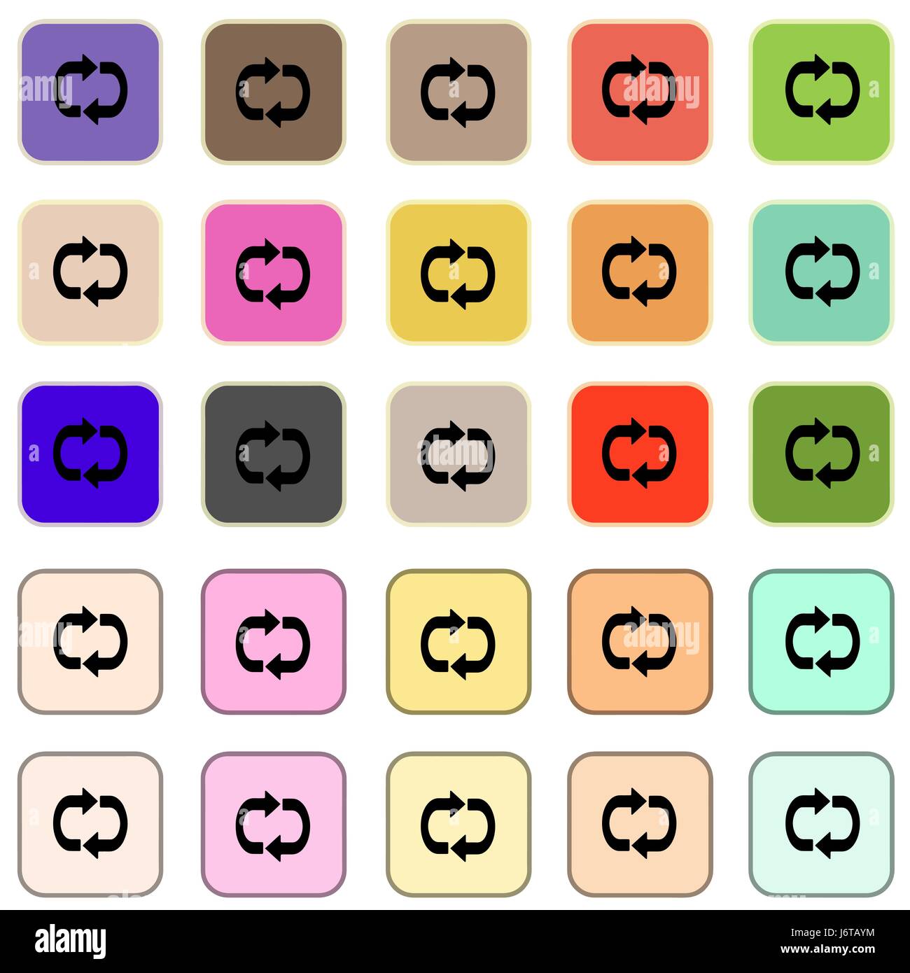 internet icons - buttons with arrows vector set Stock Vector Image ...