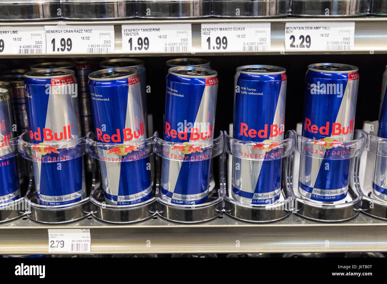 Red Bull Display Store High Resolution Stock Photography and Images - Alamy