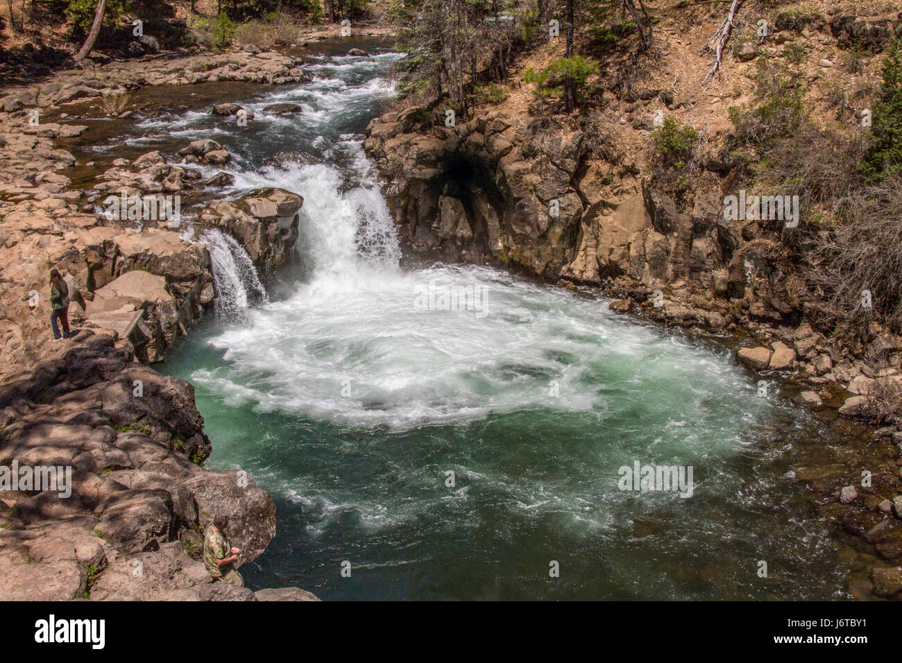 Lower Mc Cloud Falls, California Stock Photo - Alamy