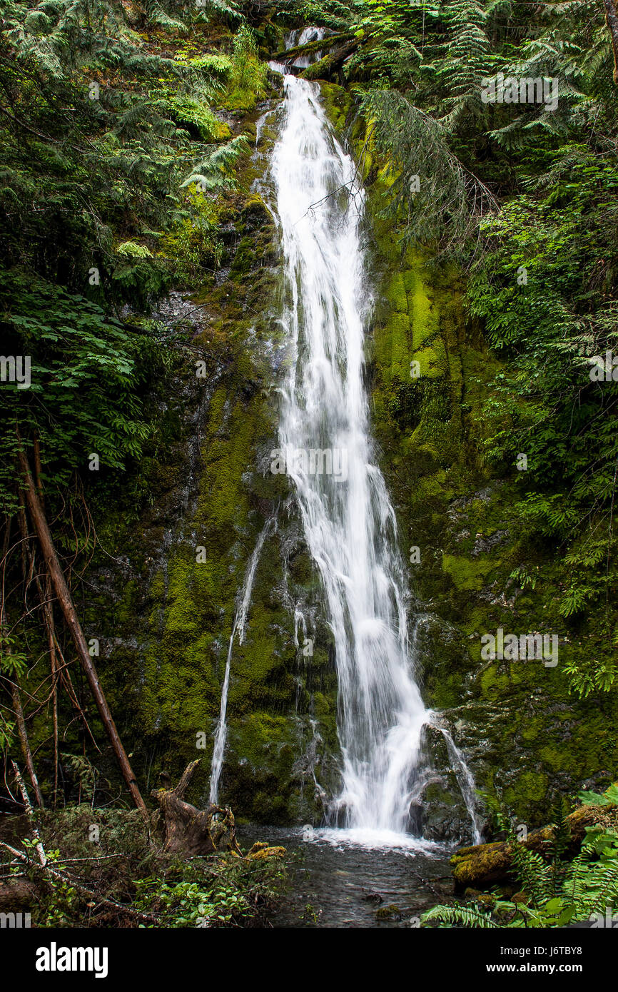 Merrymere Falls, Washington Stock Photo - Alamy