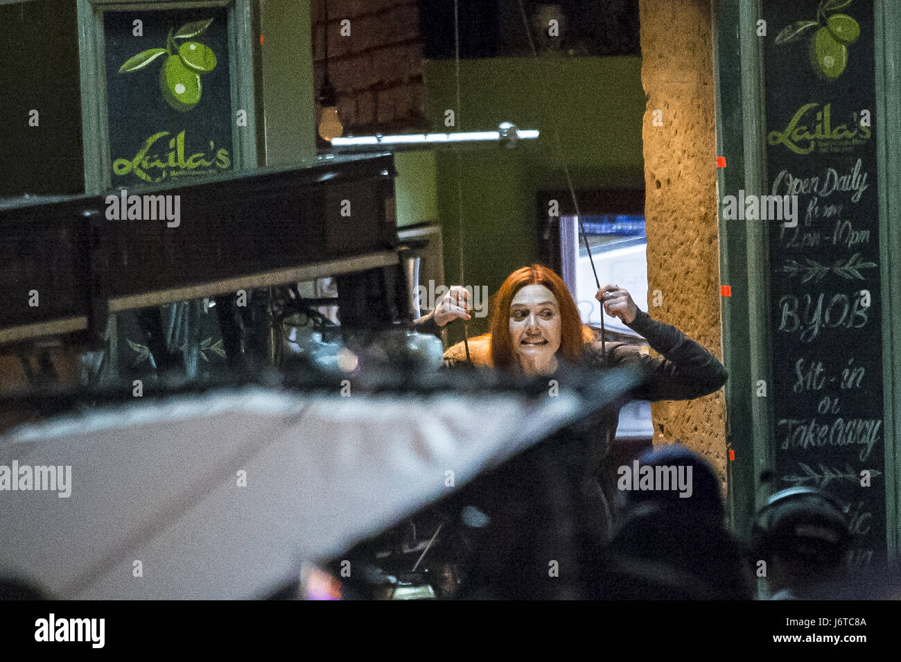 Elizabeth Olsen (Scarlett Witch) is spotted on set in Edinburgh as the ...