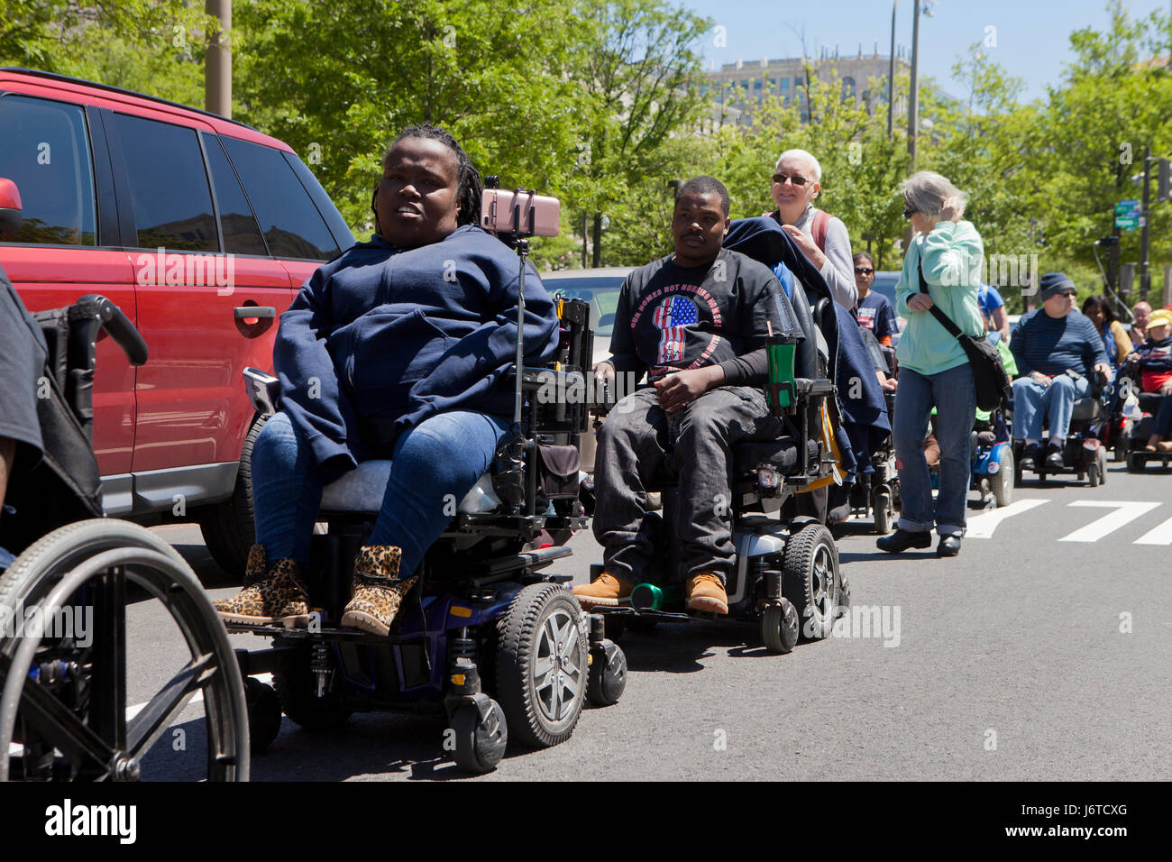May 15, 2017, Washington, DC USA: Members of ADAPT and disability ...