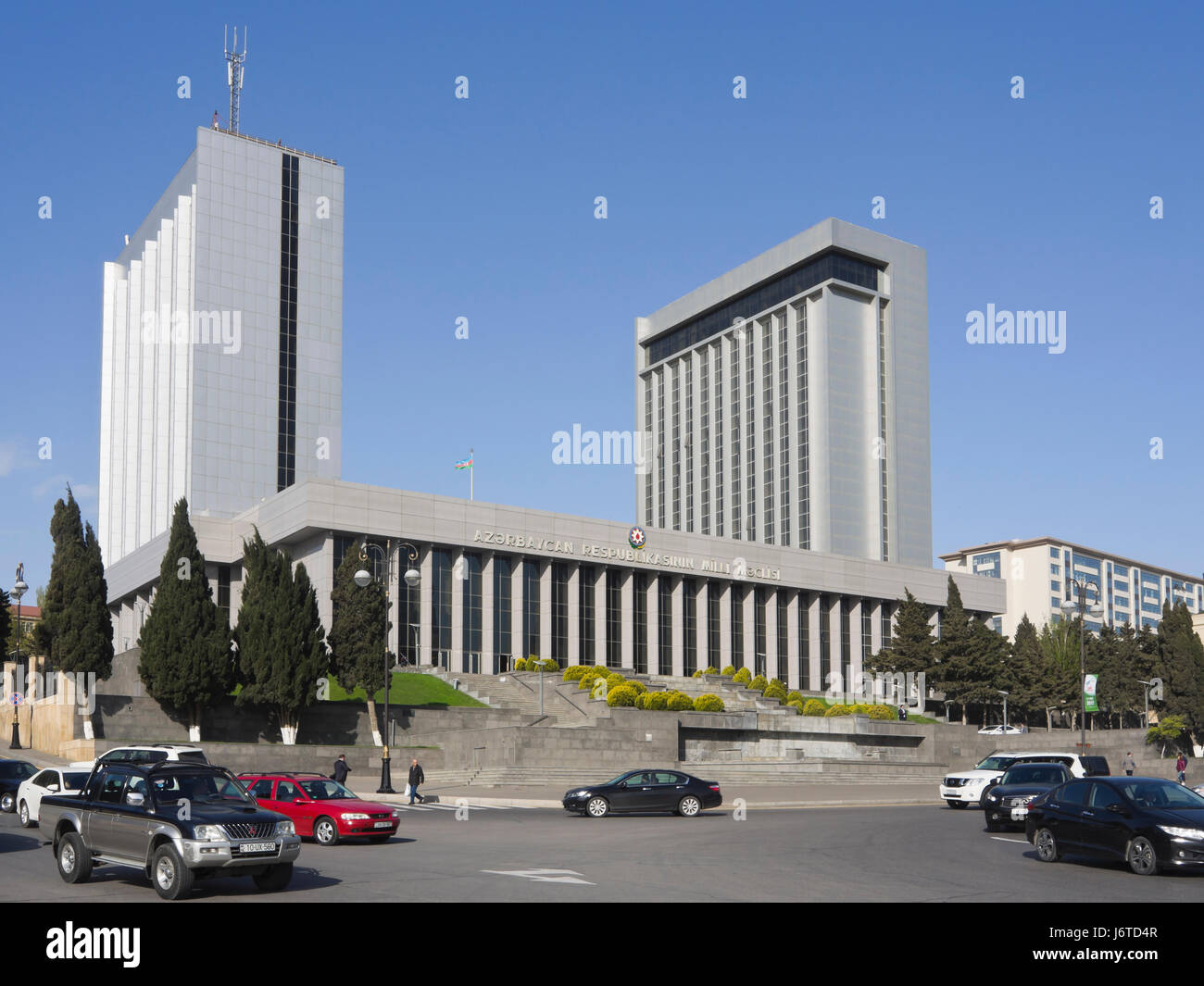 The building of the National Assembly of the republic of Azerbaijan in ...