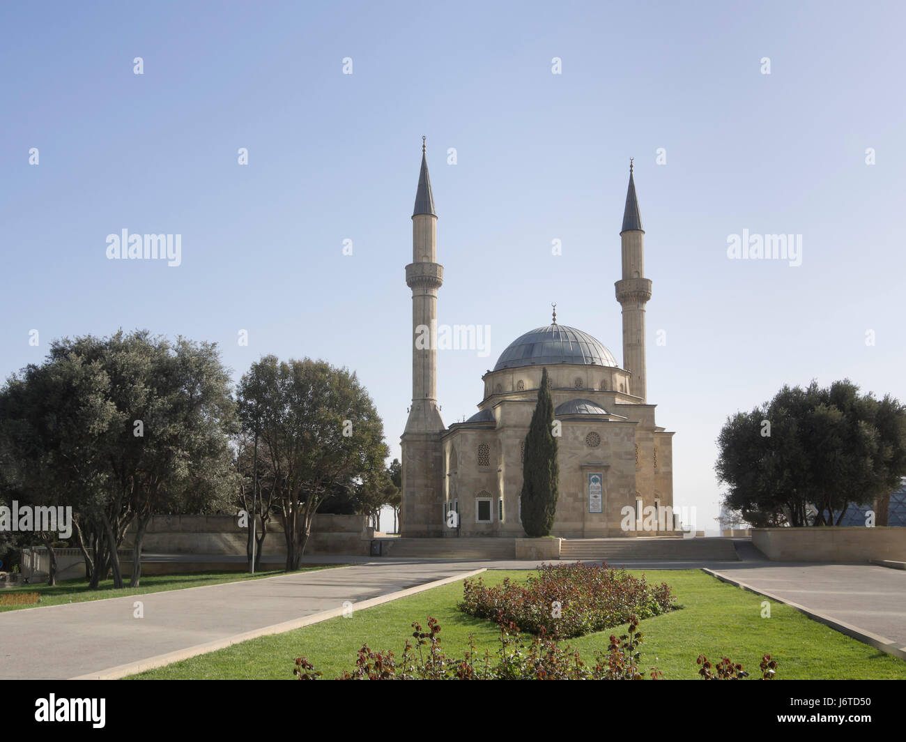 Mosque of the Martyrs or Turkish Mosque, built in 1990s in Ottoman ...