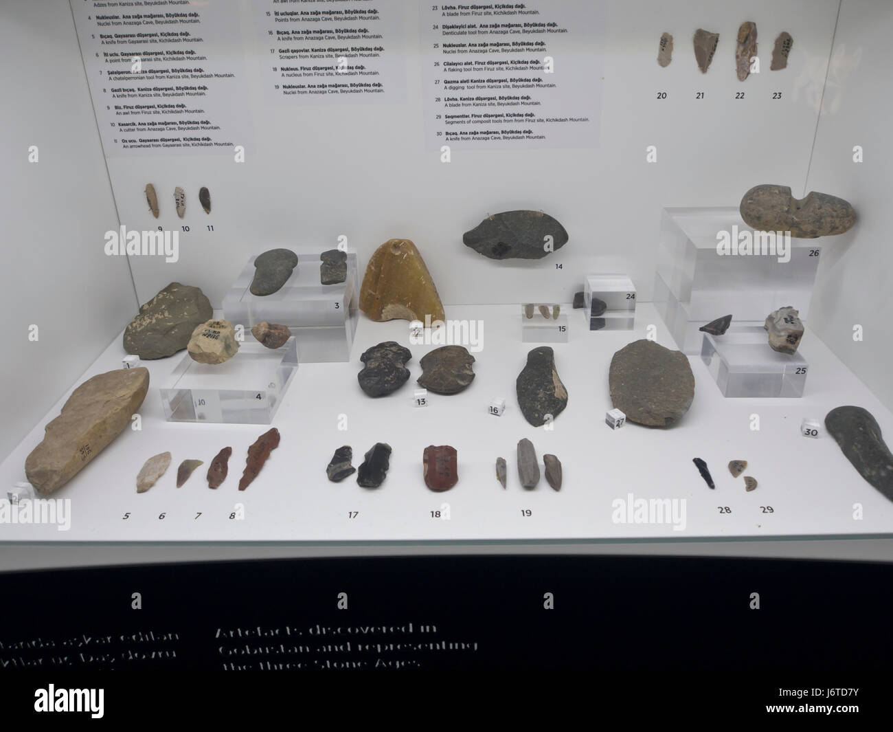 Prehistoric stone tools artifacts hi-res stock photography and images ...