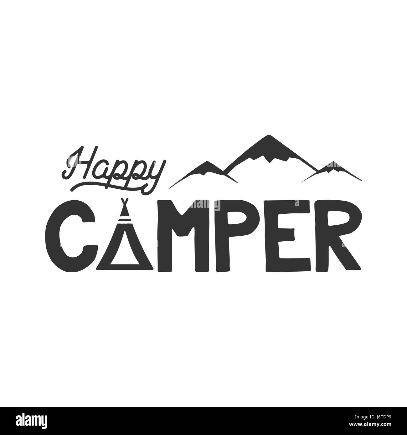 Happy Camper High Resolution Stock Photography and Images - Alamy