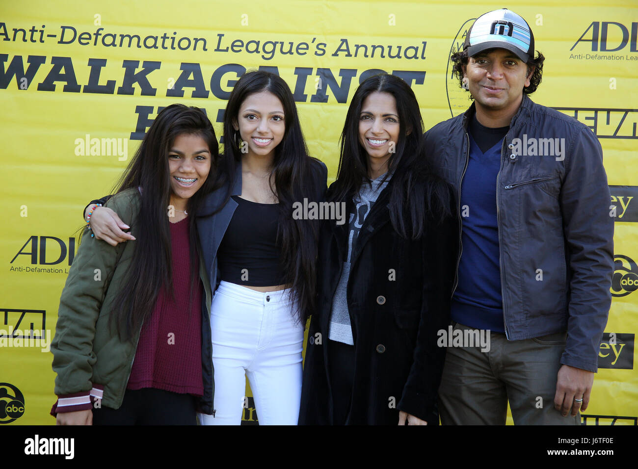 Saleka shyamalan and m night shyamalan hi-res stock photography and ...