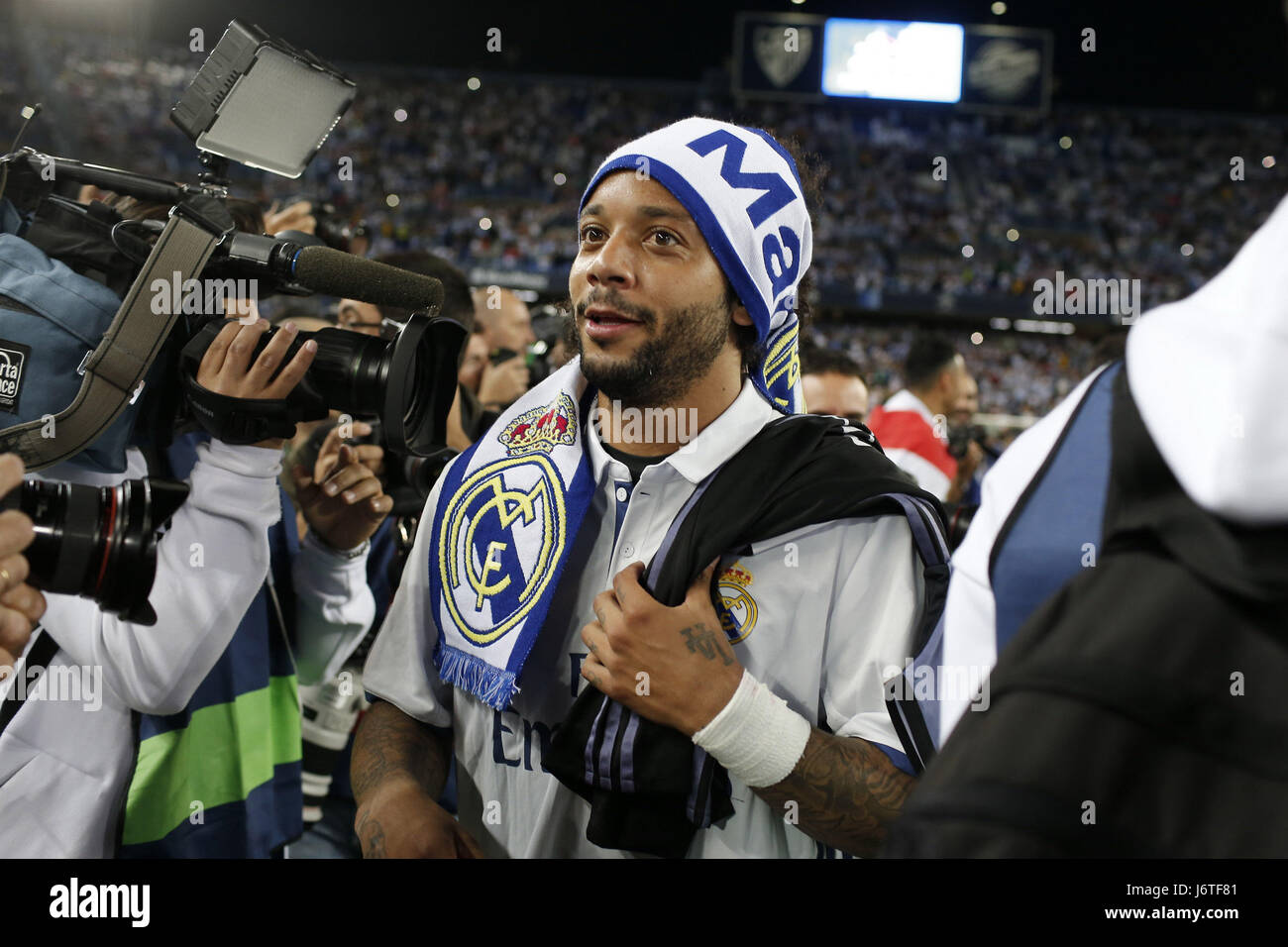 Marcelo during the Spanish La Liga Santander soccer match between ...