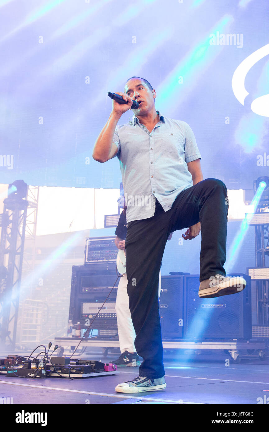 Carson, California, USA. 20th May, 2017. DOUG 'SA' MARTINEZ of 311 ...
