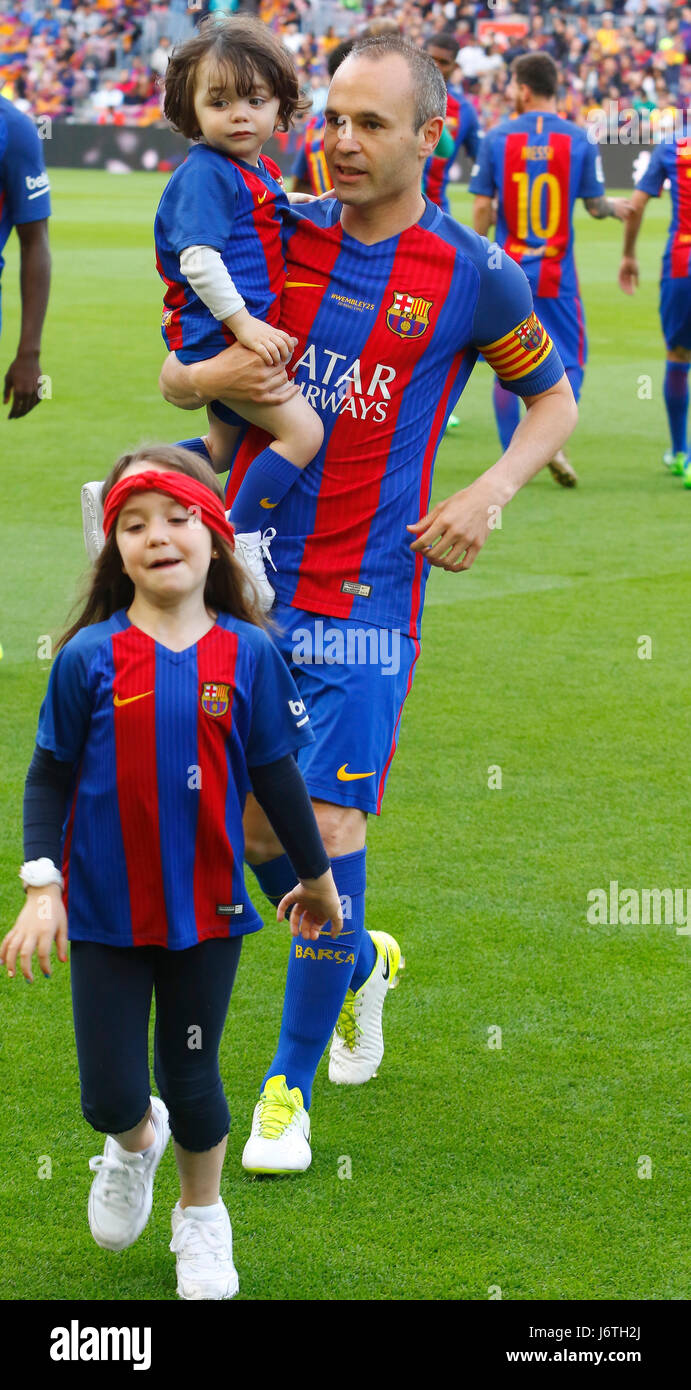 Andres Inista during the Spanish La Liga soccer match between FC ...
