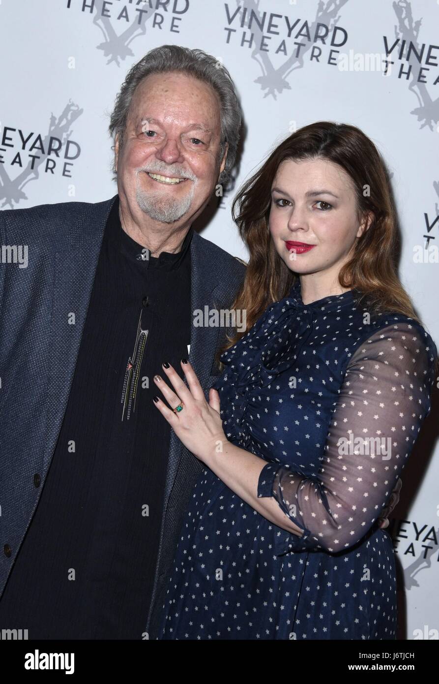 New York, NY, USA. 21st May, 2017. Amber Tamblyn, Russ Tamblyn at ...