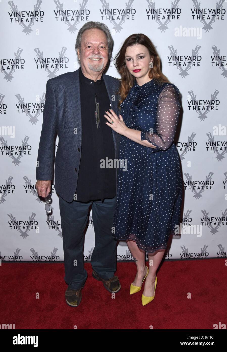 New York, NY, USA. 21st May, 2017. Amber Tamblyn, Russ Tamblyn at ...