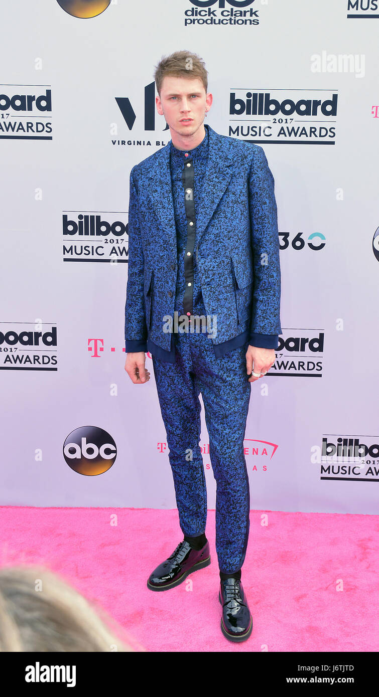 Las Vegas, Nevada, USA. 21st May, 2017. Rapper Machine Gun Kelly ...