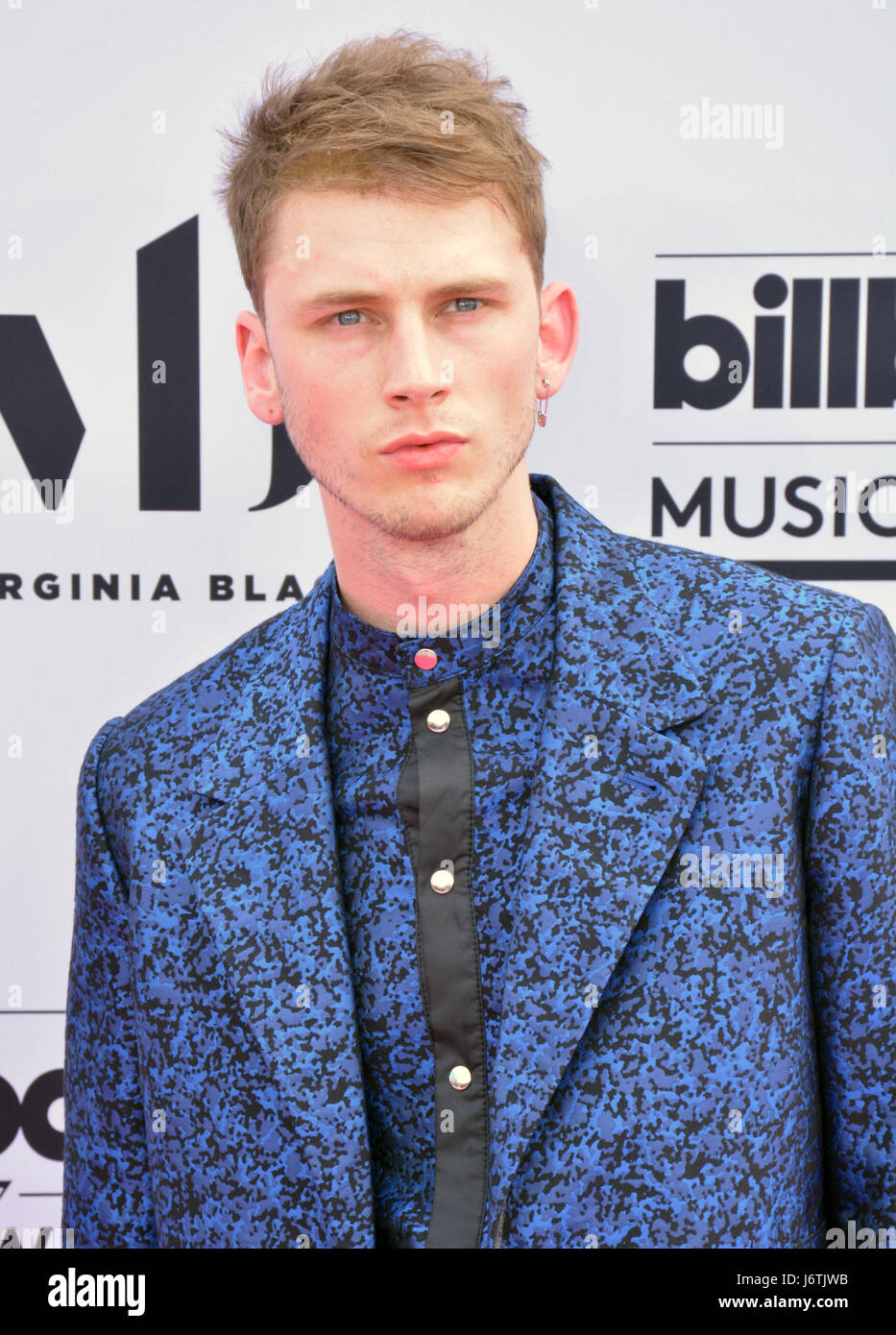 Las Vegas, Nevada, USA. 21st May, 2017. Rapper Machine Gun Kelly ...