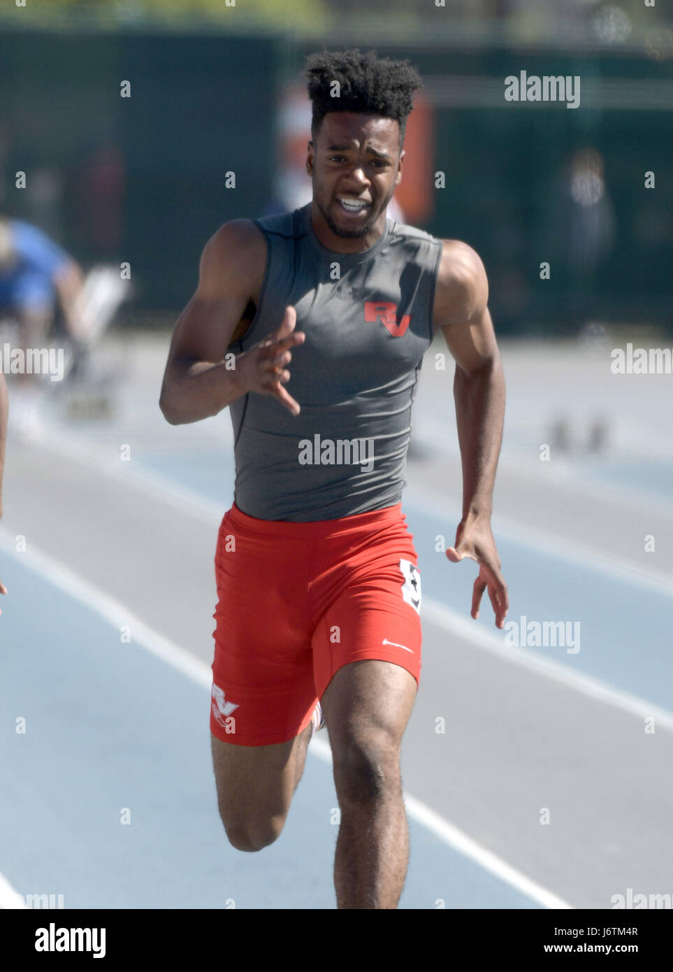 Isaiah Cunningham of Rancho Verde wins the Division 1 100m in 10.51 ...