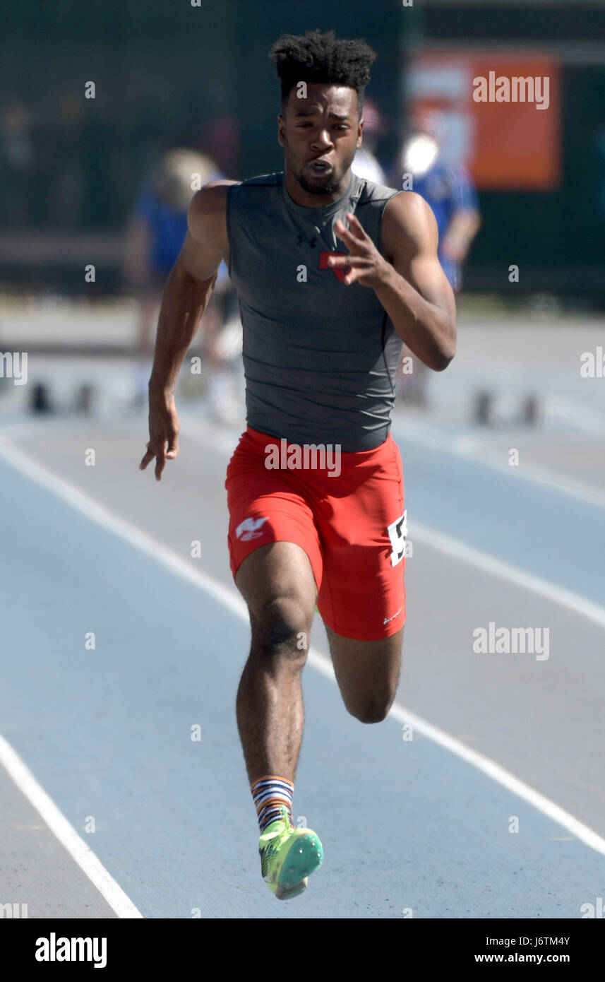 Isaiah Cunningham of Rancho Verde wins the Division 1 100m in 10.51 ...