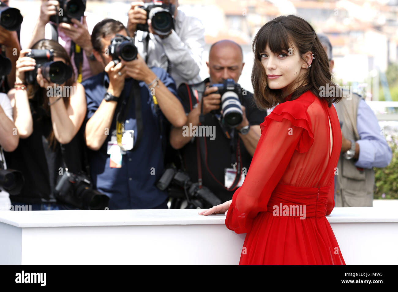 Cannes, Frankreich. 21st May, 2017. Stacy Martin at the 'Le Redoutable ...