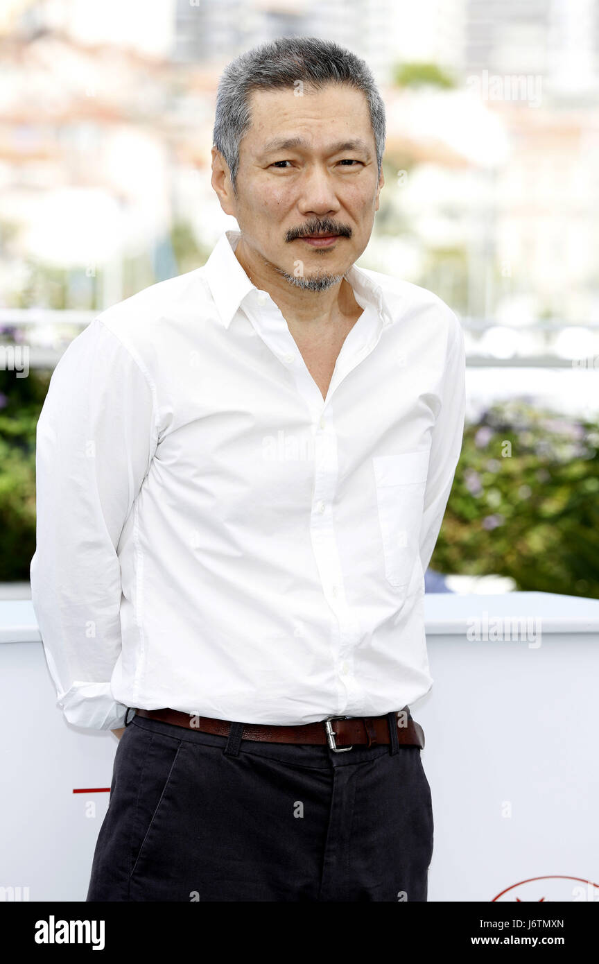 Cannes, Frankreich. 21st May, 2017. Hong Sang-soo at the 'Claire's ...