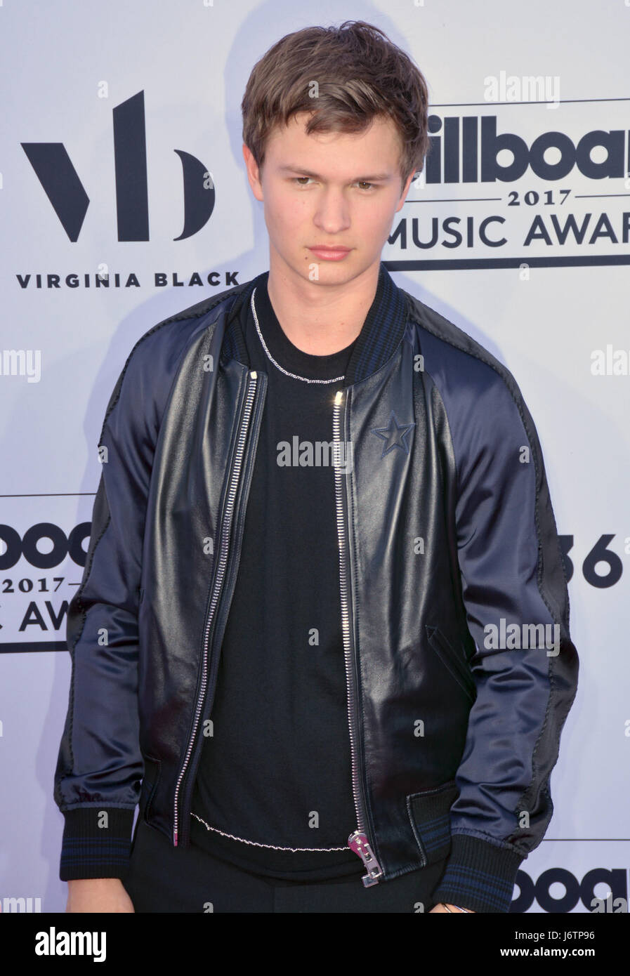 Las Vegas, Nevada, USA. 21st May, 2017. Actor Ansel Elgort attends the ...