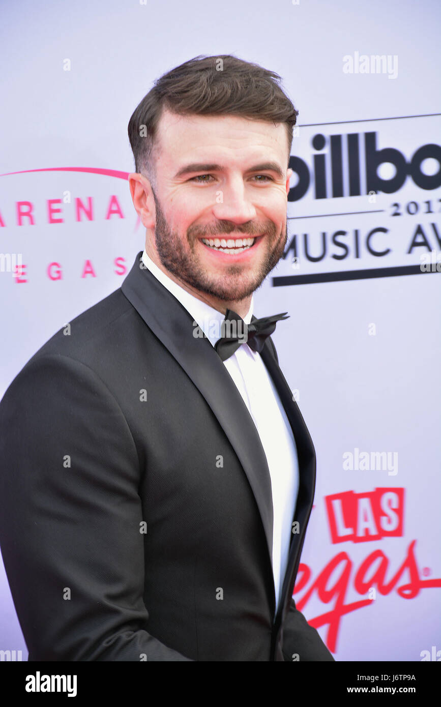 Las Vegas, Nevada, USA. 21st May, 2017. Country singer Sam Hunt attends ...