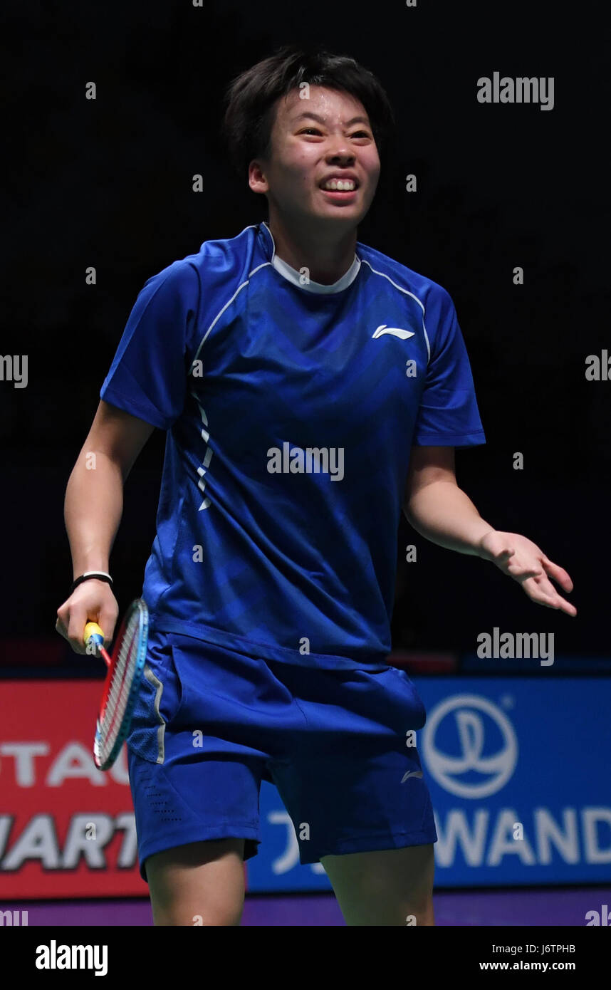 Gold Coast, Australia. 22nd May, 2017. Australia's Hsuan-Yu Wendy Chen ...