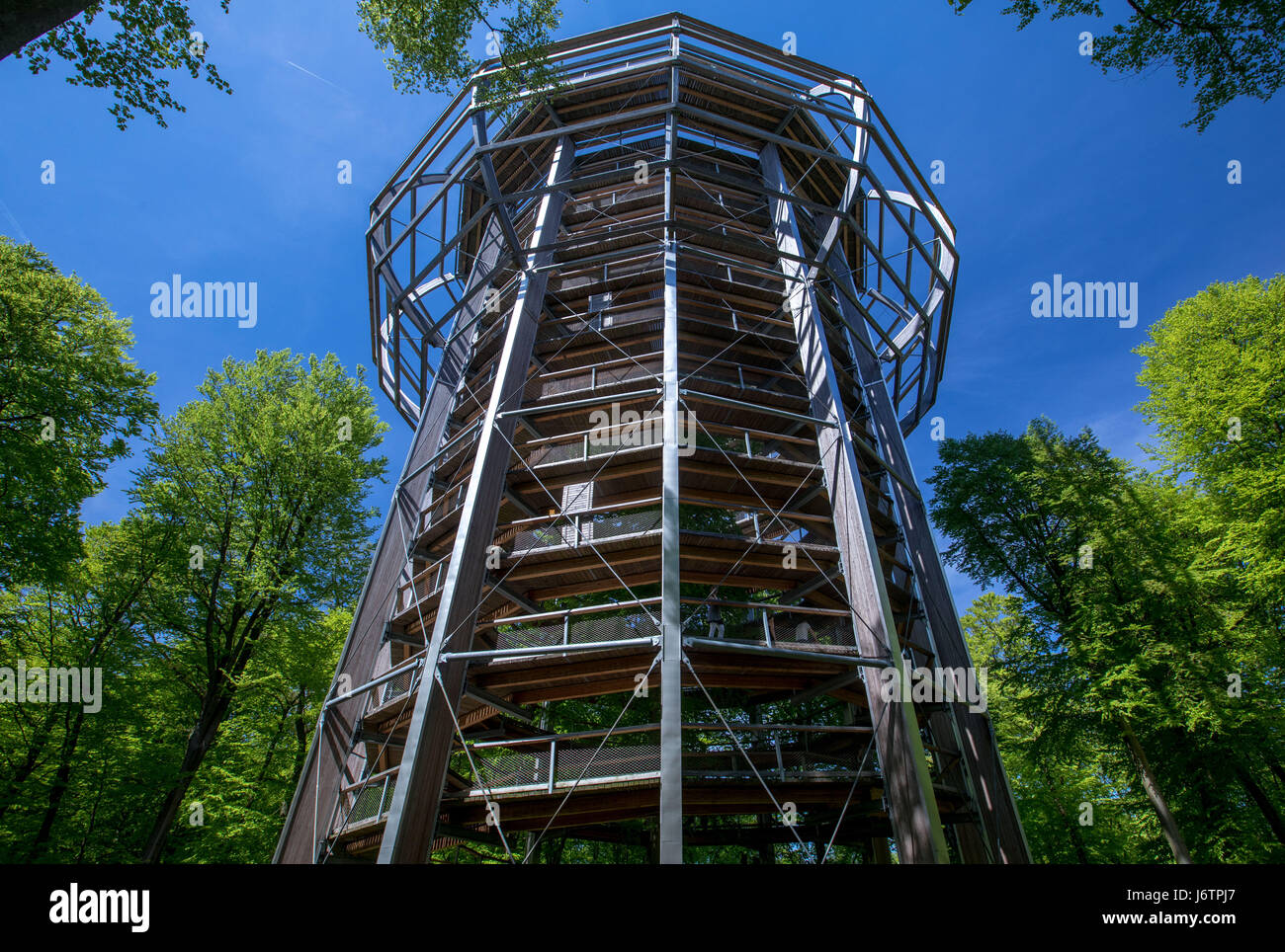 Prora, Germany. 18th May, 2017. A view from the ground of a 40-metre ...