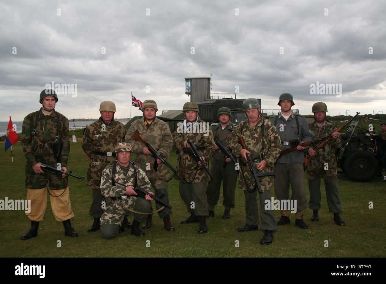 Blyth Battery Goes to War Re-enactment event at Defence Artillery ...