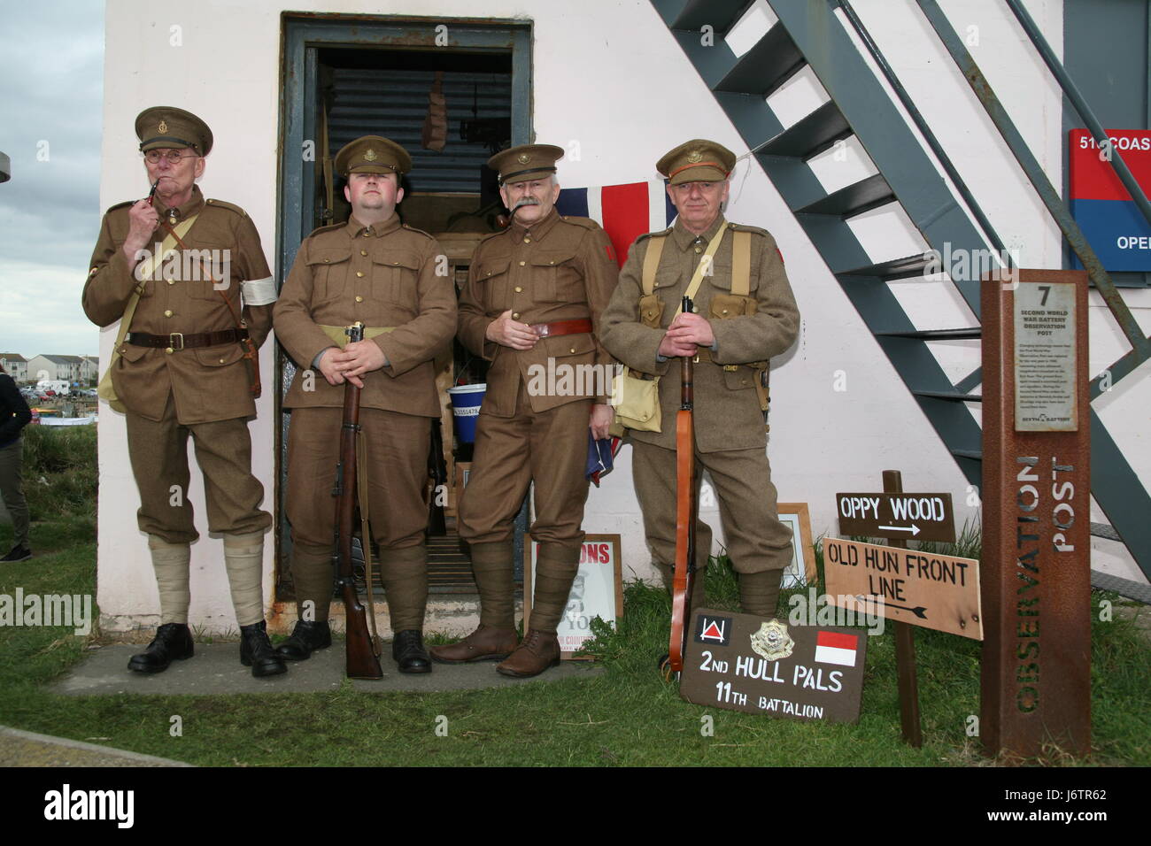 Blyth Battery Goes to War Re-enactment event at Defence Artillery ...