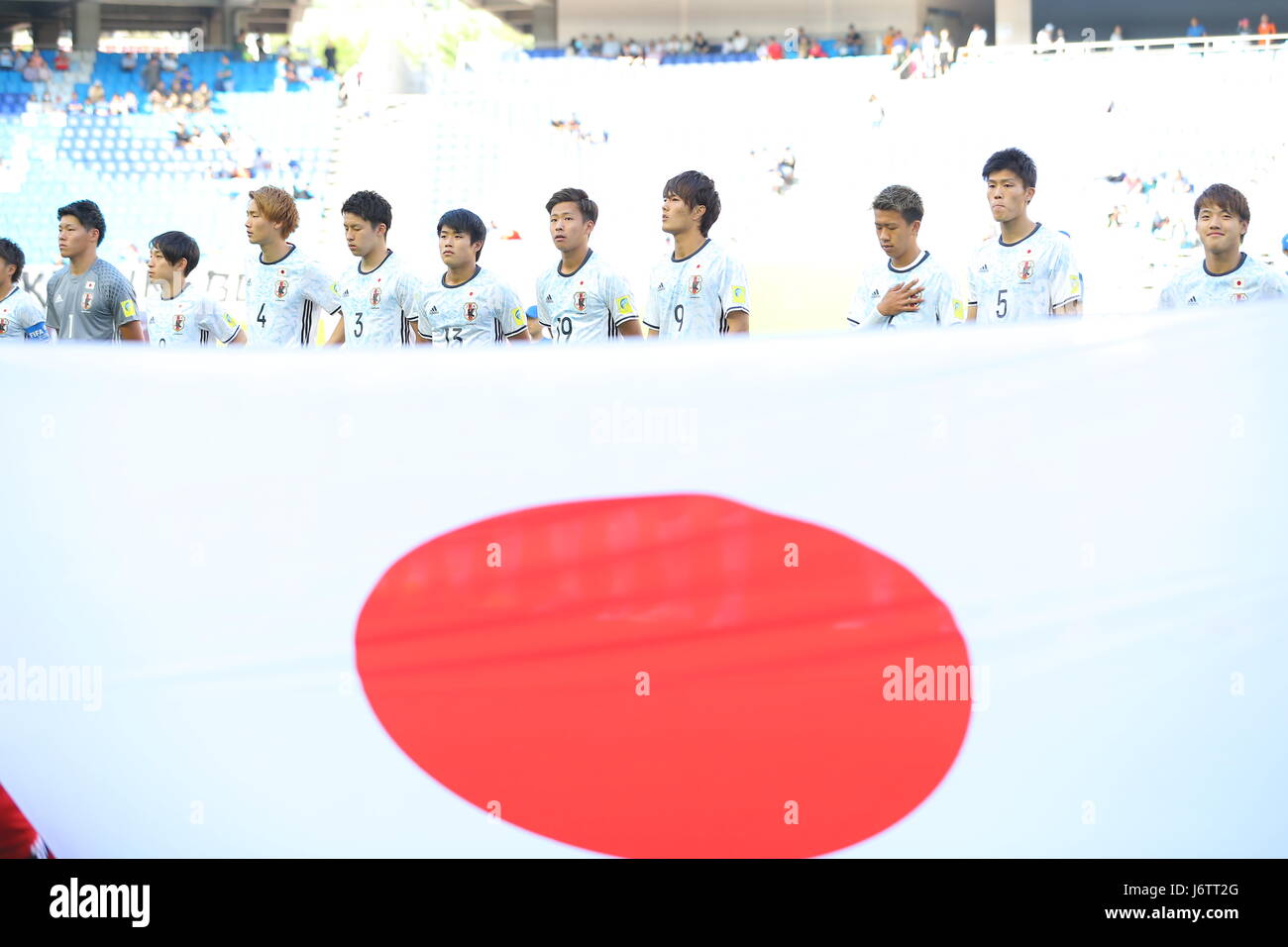 Suwon, South Korea. 21st May, 2017. U-20 Japan team group line-up (JPN) Football/Soccer : FIFA U ...