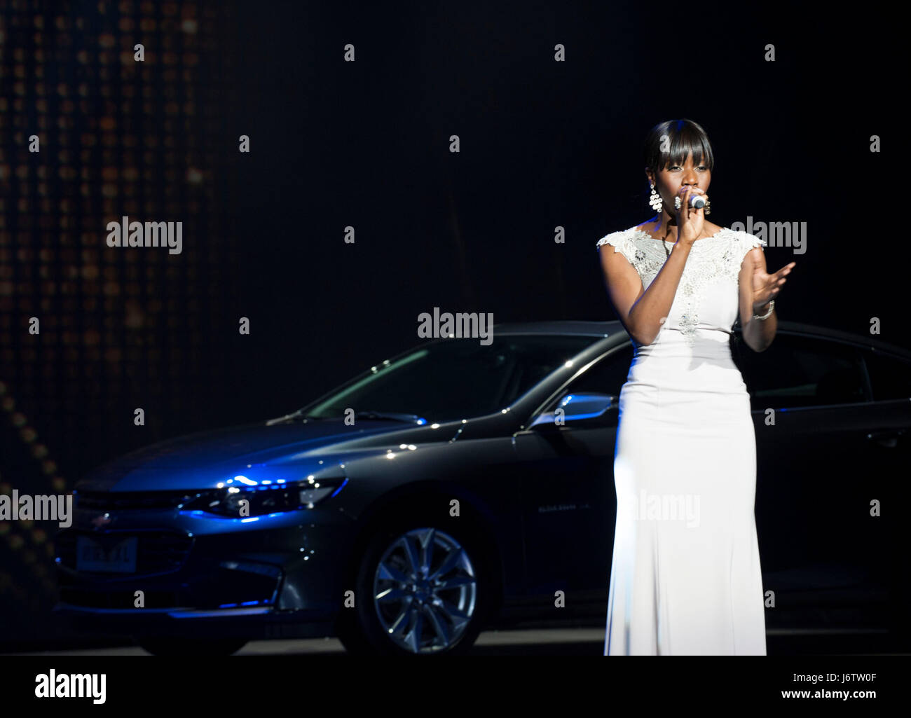 Actress On Stage Musical High Resolution Stock Photography and Images ...